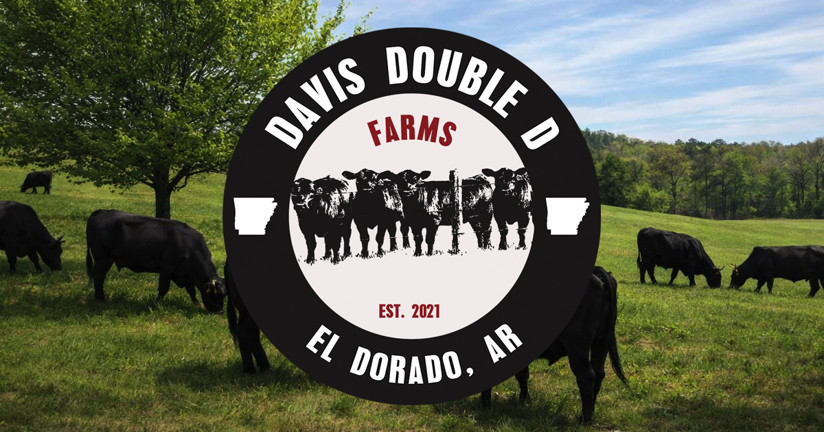 Davis Double D Farms Pasture Raised Beef Cattle Farm, El Dorado, AR